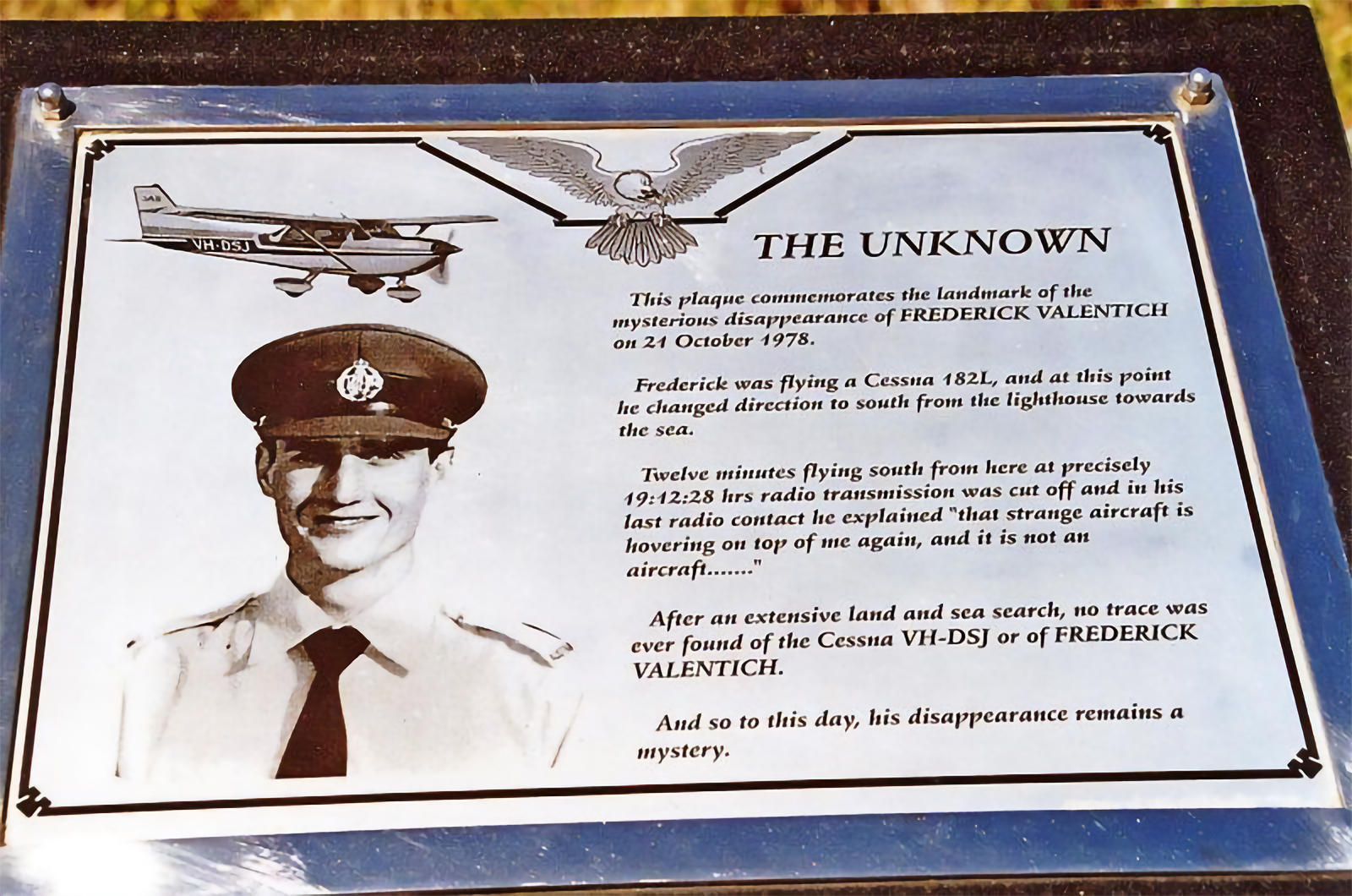 The Mysterious Disappearance of Frederick Valentich: UFO Encounter or ...