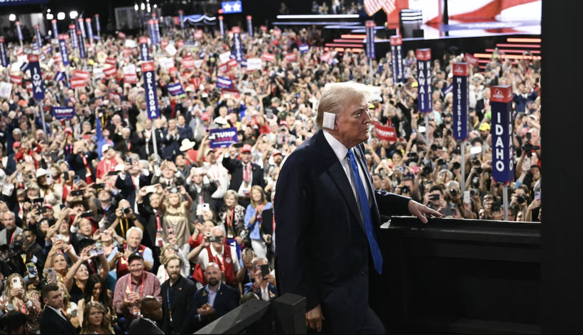 Trump Takes Center Stage at Republican National Convention Amid High ...