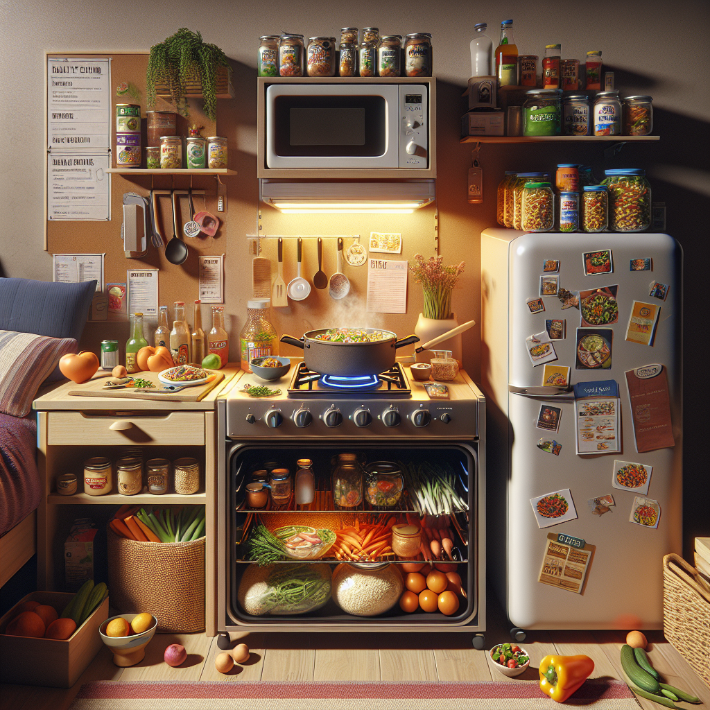 How to cook simple and healthy meals in a dorm room – On The Node