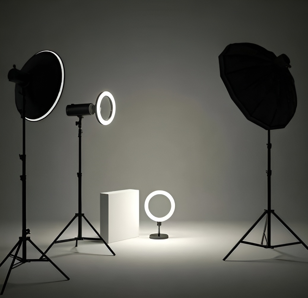 Lighting Setups: Ring Lights and Softboxes – On The Node