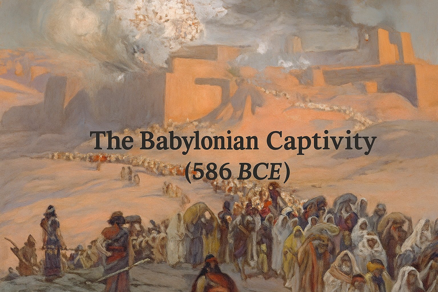 The Babylonian Exile and the Return to Zion: From Destruction to ...
