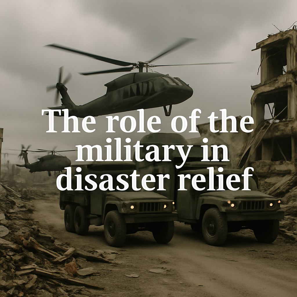 The role of the military in disaster relief – On The Node