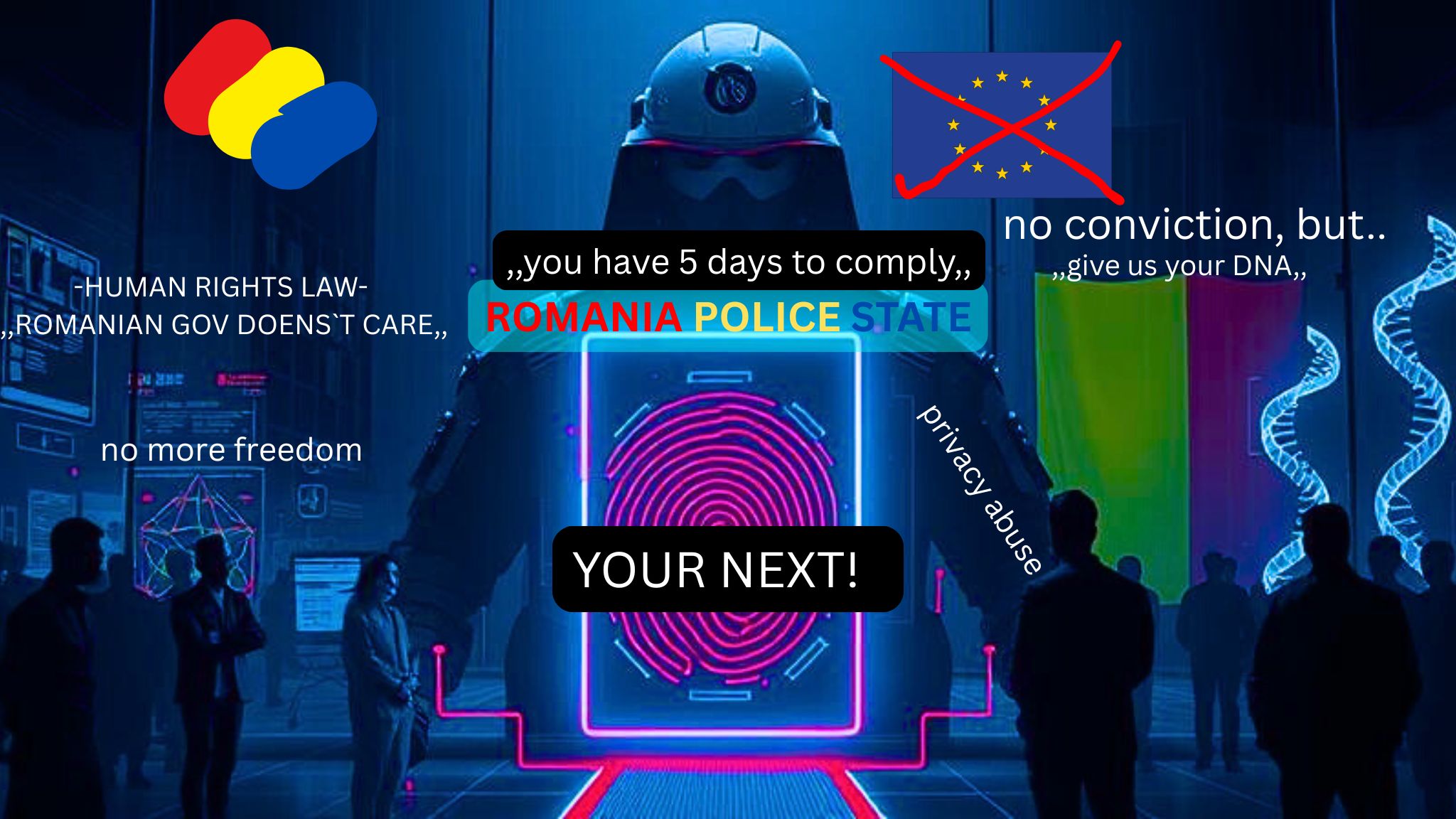 Romania is becoming a POLICE STATE – they take your DNA without active sentence- September 30 ...